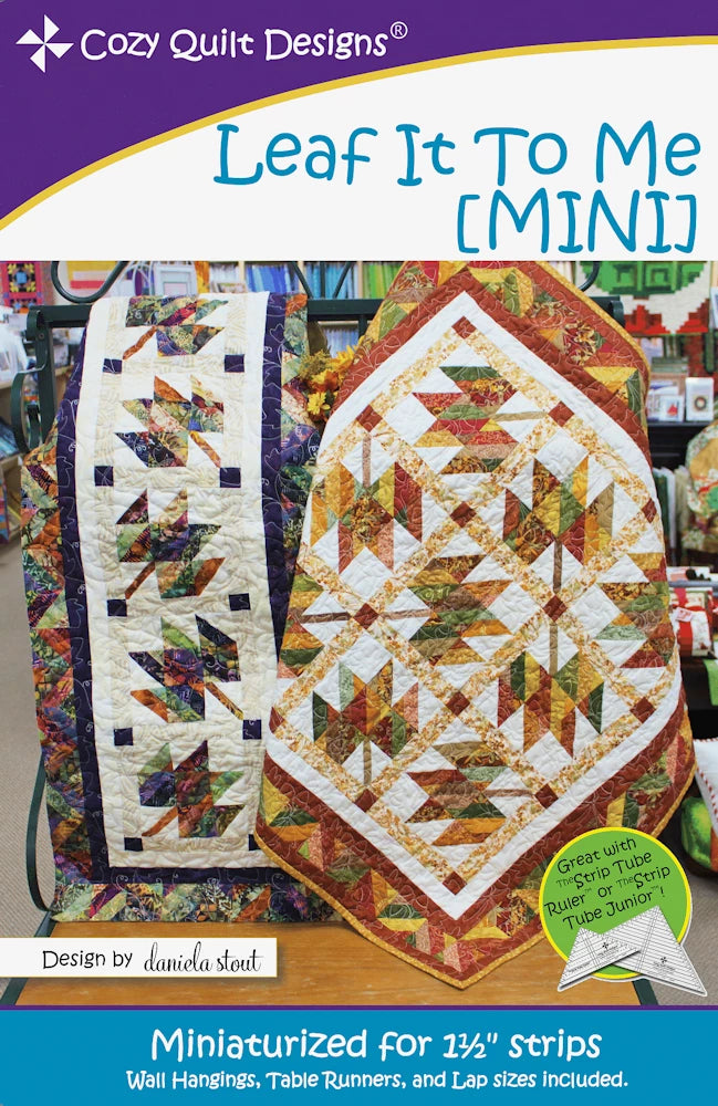 Leaf It To Me [MINI!] – CozyQuilt.com
