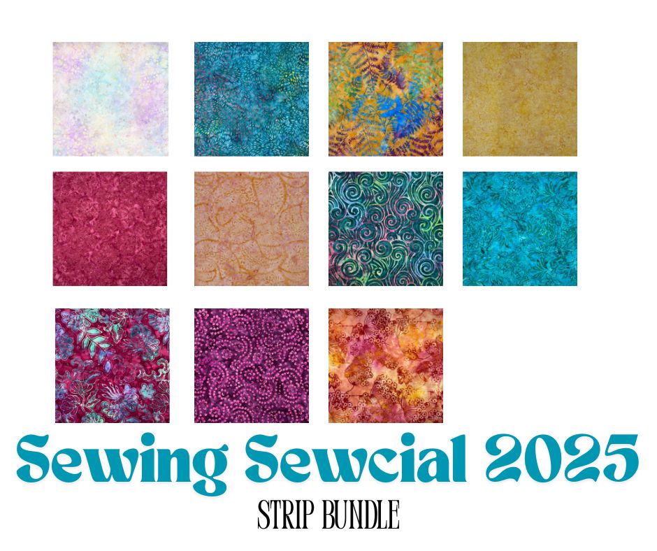 Mini Strip Bundle [Sewing Sewcial 2025] – CozyQuilt.com