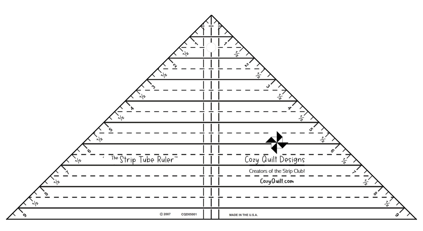 Strip Tube Ruler™ – CozyQuilt.com