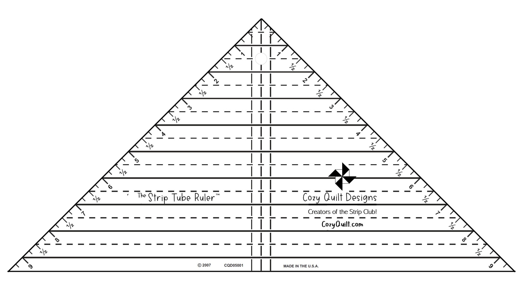 Strip Tube Ruler™ – CozyQuilt.com